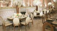 China Modern Events Stainless Steel Chair Circle Back Stainless Steel Dining Chairs Use For Dining Wedding for sale