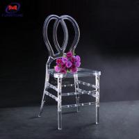 China 800Lbs Weight Capacity Resin Chiavari Chair Stackable for sale