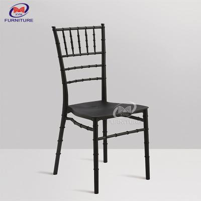China High Quality PP Material One-Piece Design Wedding  Plastic Chiavari Chair for sale
