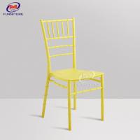 China High Quality PP Material One-Piece Design Wedding  Plastic Chiavari Chair for sale