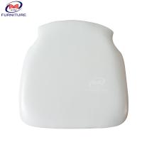 China Removable Metal Chiavari Chair Pads PU Leather Cushion For Wedding for sale