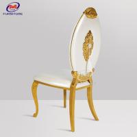 China High End Modern SS Hotel Banquet Chairs For Marriage Hall High Back Design for sale