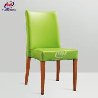 China Nordic PU Leather Banquet Dining Chair Upholstered Restaurant Chairs for sale