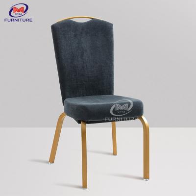 China Flexible Back Gray Hotel Banquet Chair Stackable Wedding 5.2KG for sale