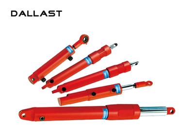 China Double Acting Chromed Hydraulic Cylinder for Agricultural Truck / Dump Trailer for sale