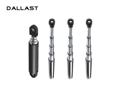 China Chromed Single Acting Hydraulic Cylinder With Piston Rod Agricultural Trailer for sale