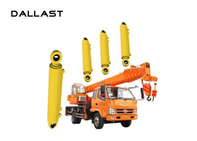 China Multistage Single Acting Hydraulic Cylinder With Piston Rod Crane for sale