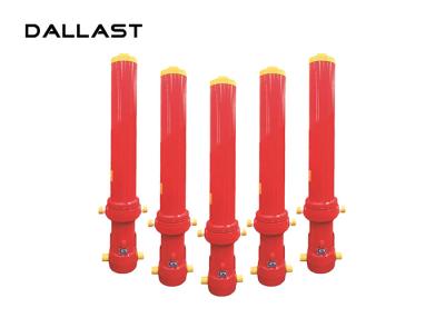 China 3TG / 4TG Dump Truck Hydraulic Cylinder Long Stroke Tipper Lifting Chromed Sleeve for sale