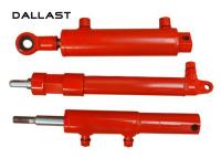 China Customized Double Acting Hydraulic Ram for / Trailer / Truck , Hydraulic Ram Cylinder for sale