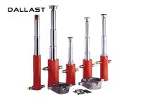 China Telescopic 2 / 3 Stage Trunnion Vehicles Dump Truck Hydraulic Cylinder for sale