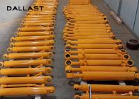 China Long Stroke Chromed Fee Double Acting Hydraulic Hoist Cylinder Hallite / NOK Seals for sale