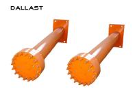 China Horizontal High Pressure With Flange Stainless Steel Hydraulic Oil Cylinder for sale