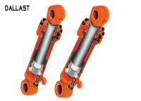 China Double Acting Hydraulic Cylinder Franged High Pressure For Excavator for sale