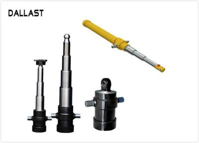 China Multistage Side Dumper Single Acting  Telescopic Hydraulic Oil Cylinder for sale