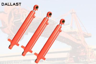 China Double Rod End Hydraulic Cylinder , Double Ended Hydraulic Ram 16-32 Mpa for sale