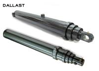 China Hyva Parker Pin Or Trunnion Mount Telescopic Hydraulic Cylinder for Dump Truck for sale