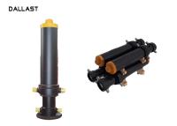 China Single Acting 3 foot Welded Lifting Dump Truck Hydraulic Cylinder RAM for sale