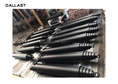 China 27SiMn Dump Truck Hydraulic Cylinder Multistage Long Stroke Parker Type for sale