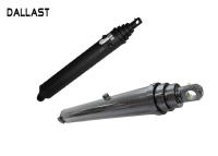 China Hyva Multi Stage Telescopic Hydraulic Cylinder , Oil Hydraulic Cylinder for Agricultural Dump Truck for sale