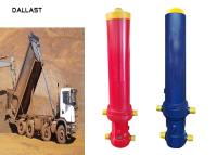 China 20 Inch Stroke Dump Truck Dump Truck Hydraulic Cylinder Single Acting Welded for sale