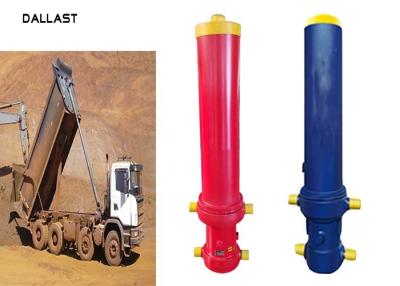China 20 Inch Stroke Dump Truck Dump Truck Hydraulic Cylinder Single Acting Welded for sale