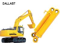China Heavy Duty High Pressure Hydraulic Cylinder Dual Stage For Industrial Crane Excavator for sale