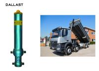 China Piston Rod Single Acting Dump Truck Hydraulic Cylinder Steel Material Customized for sale