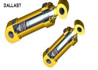 China Weld on Industrial Hydraulic Cylinder Piston Design Double Acting Industrial Equipment for sale