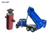 China 3 4 5 Stage Telescopic Hydraulic Ram Cylinder Chrome Plated Coatings Steel Body for sale