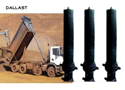 China Long Stroke Single Acting Hydraulic Dump Truck Telescopic Cylinder 20 Stroke for sale