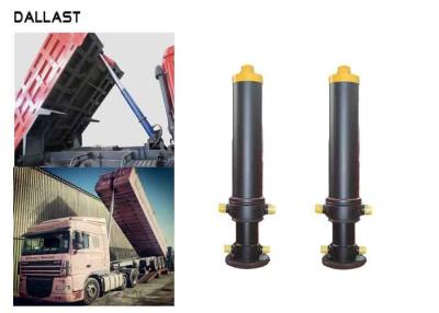 China Single Way Telescopic Hydraulic Cylinder 3 Bore Multistage Hydraulic Ram For Dump Truck for sale