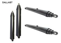 China Single Acting Parker Multi Stage Telescopic Hydraulic Cylinder Hydraulic Oil Working Medium for sale