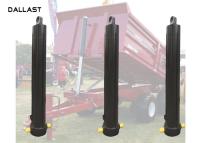 China 30 Ton Single Acting Hydraulic Cylinder 3 4 5 Stage Long Stroke Type One Year Warranty for sale