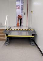 China Low Profile Electric Hydraulic Scissor Lift Table for Stationary Warehouse Management and Storage for sale