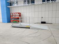China Loading Dock Table with Handrail and Loading Flap Driven by Hydraulic 2500x2000mm for sale