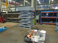 China Stationary Hydraulic High Lift Table Scissor Type Lift Table for Goods Hydraulic Driven and CE Certified for sale