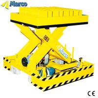 China Hydraulic Driven CE Approved 8-10 Ton Marco Single Scissor Lift Table for Industrial Applications for sale