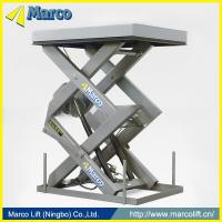 China Stationary Running Mode 2 Ton Marco High Scissor Lift Table with CE Arrpoved for sale