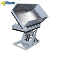 China 200kg Capacity Marco Ergonomic Hydraulic Tilt Scissor Goods Lift Table for Warehouse Operations M0-002050-D1 MT 002045-D1 for sale