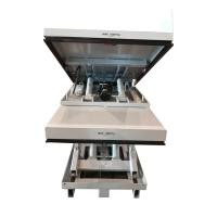 China 1 Ton Mini Tilt Scissor Lift Table Driven by Hydraulic and CE Certified Structure for sale