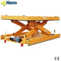 China Insulating Marco Single Scissor Lift Table with CE Approved and Hydraulic Driven for sale
