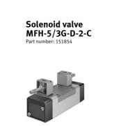 China Solenoid valve MFH-5/3G-D-2-C  151854 for sale
