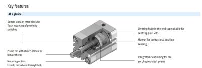 China Festo Elbow with Zinc Swivel Fitting and NBR Seals for sale