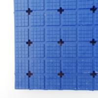 China Outdoor Sports Flooring Gray PP Tiles for Volleyball Tennis Badminton and Basketball Court for sale