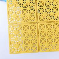 China Blue Sports Court PP Tiles for Volleyball Tennis Badminton Basketball Outdoor Gym Flooring for sale