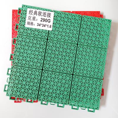 China 340*340*16mm Gym Flooring for All Sports Court Volleyball Tennis Badminton and Basketball for sale