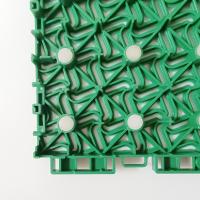 China Shock Absorption PP Tiles for Volleyball Tennis Badminton Court 280g Weight for sale