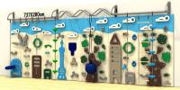 China Kids Rock Climbing Wall for Indoor Gym Climbing Equipment NO Inflatable for sale