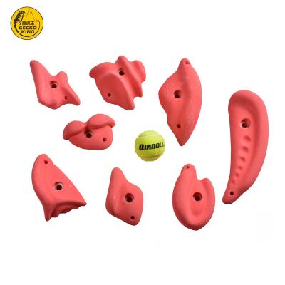China Large L Customized Gecko King Wooden Boulder Climbing Holds Customized for End Buyers for sale