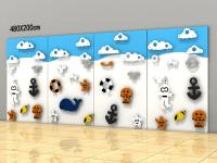 China Max Capacity 100-500kg Gym Home Indoor Climbing Wall Padding for Children's Play Area for sale